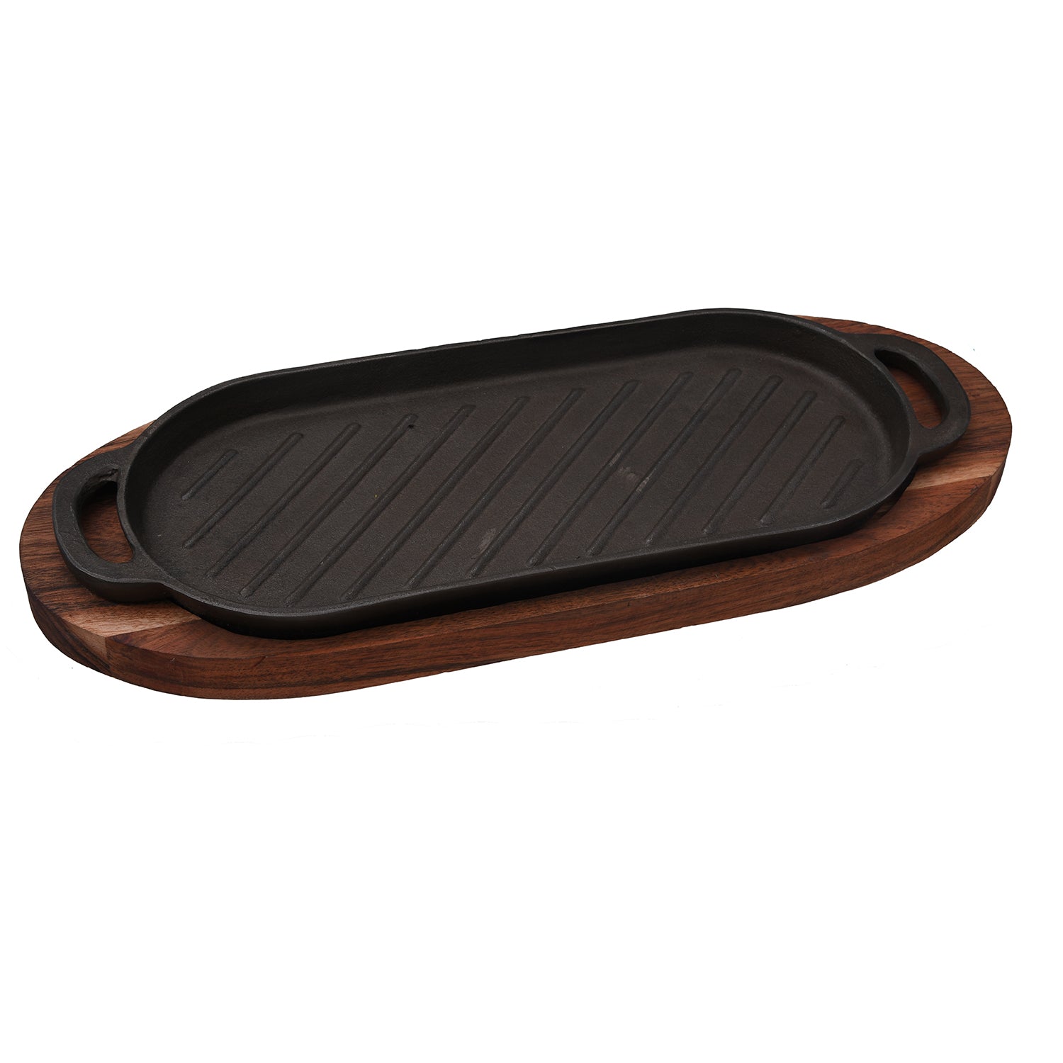 Cast Iron Sizzler/ Grill Platter – RustikCraft